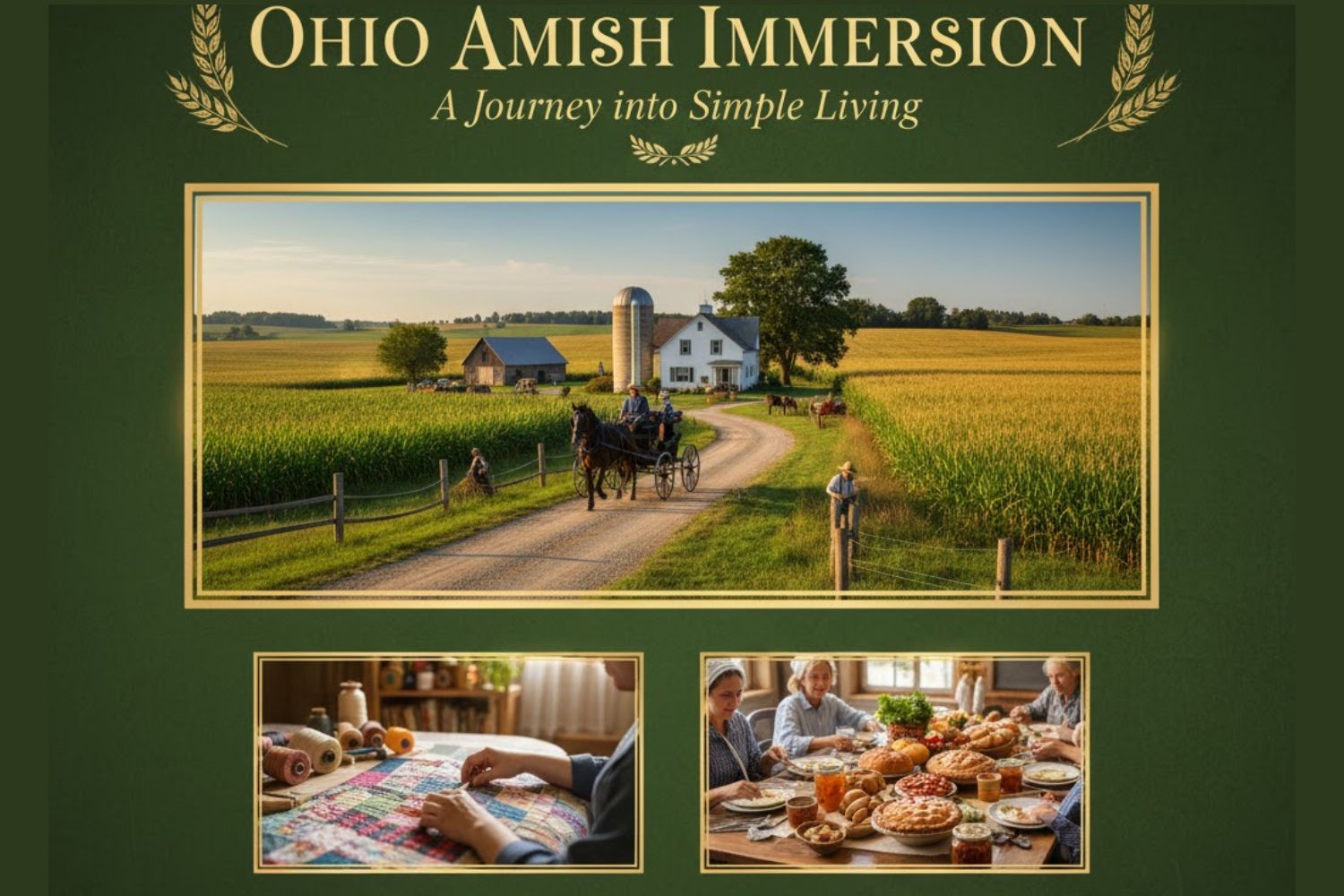 Ohio Amish Immersion - Tues., Aug. 18 - Thurs., Aug. 20, 2026 ...
